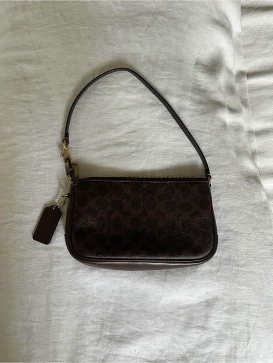 Coach | Bags | Coach Dark Brown Signature Bag | Poshmark